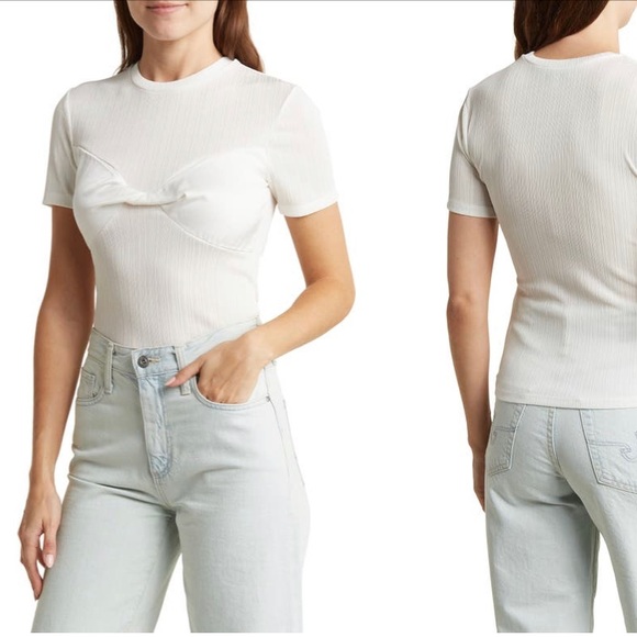 NSR | Tops | Nsr Slinky Sateen T Shirt | Poshmark